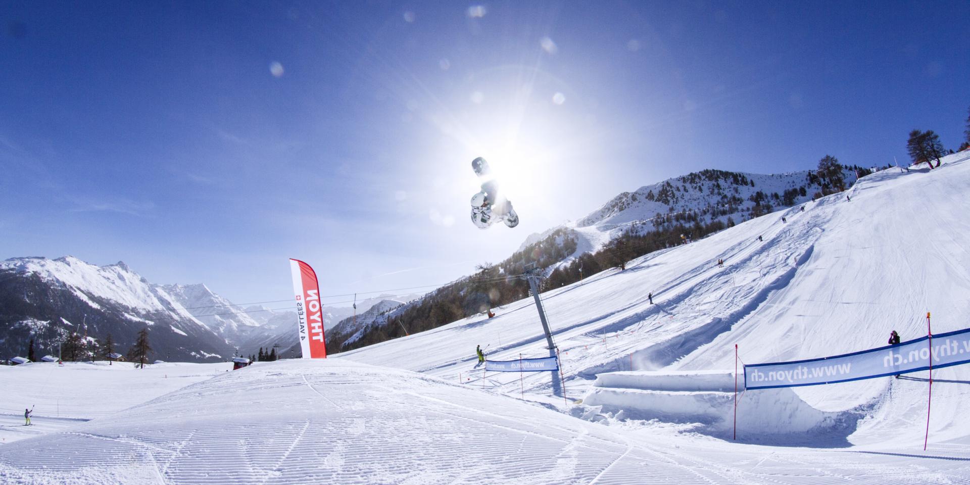 Snowpark accessible à tous | Thyon Région