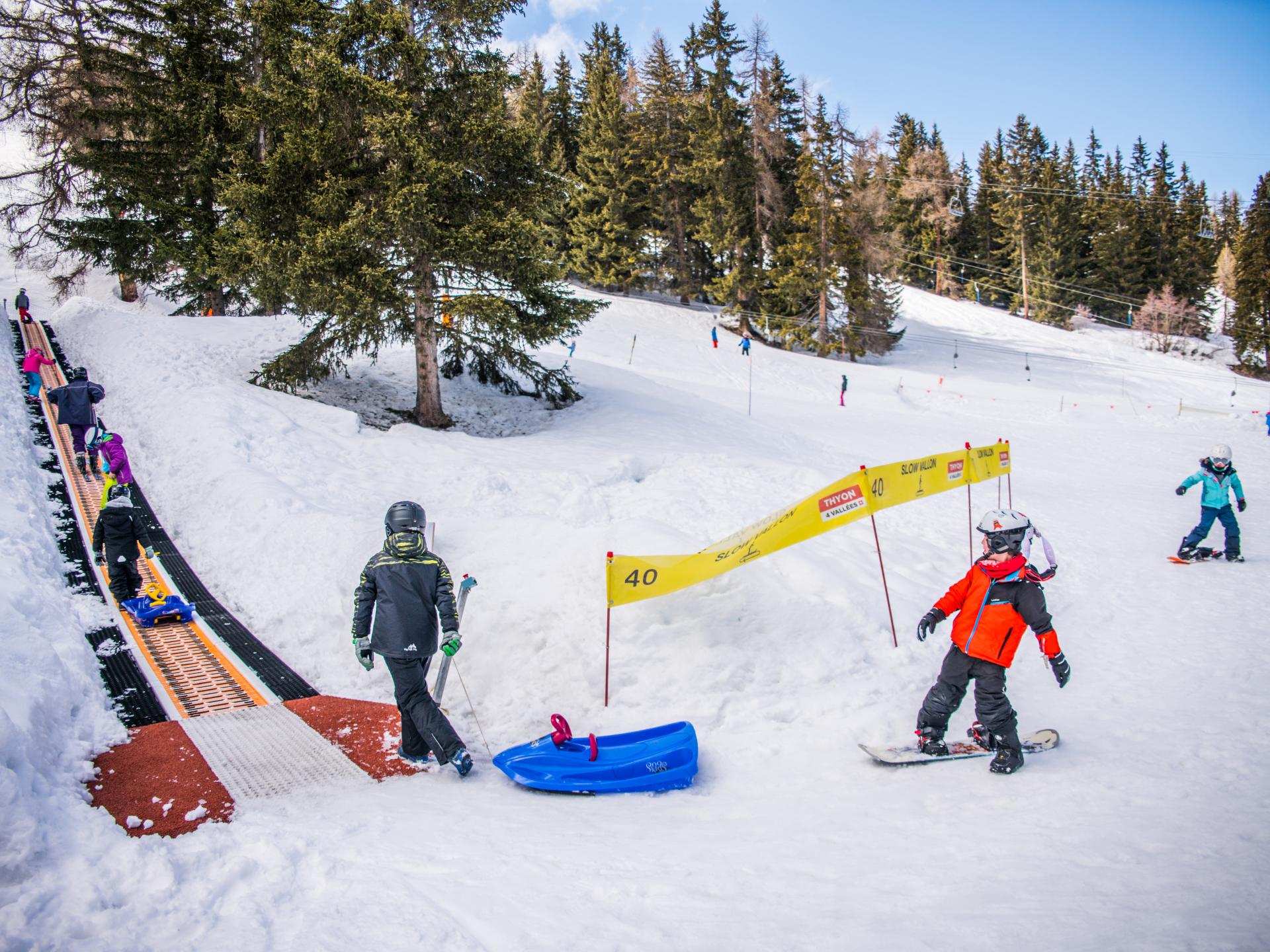 Plan des pistes | Thyon Région